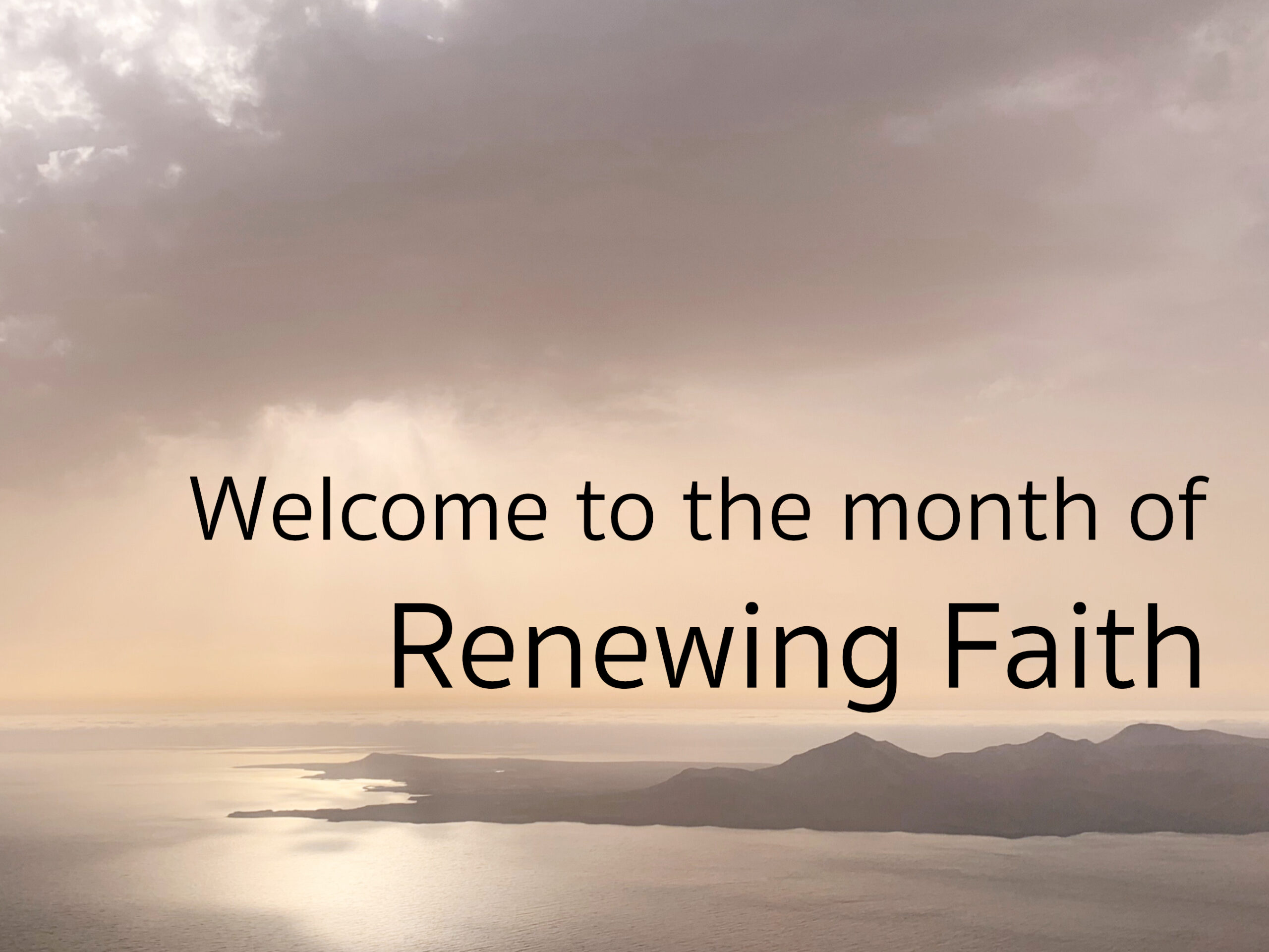 The Minister's Musings on Renewing Faith - Tree of Life Unitarian ...